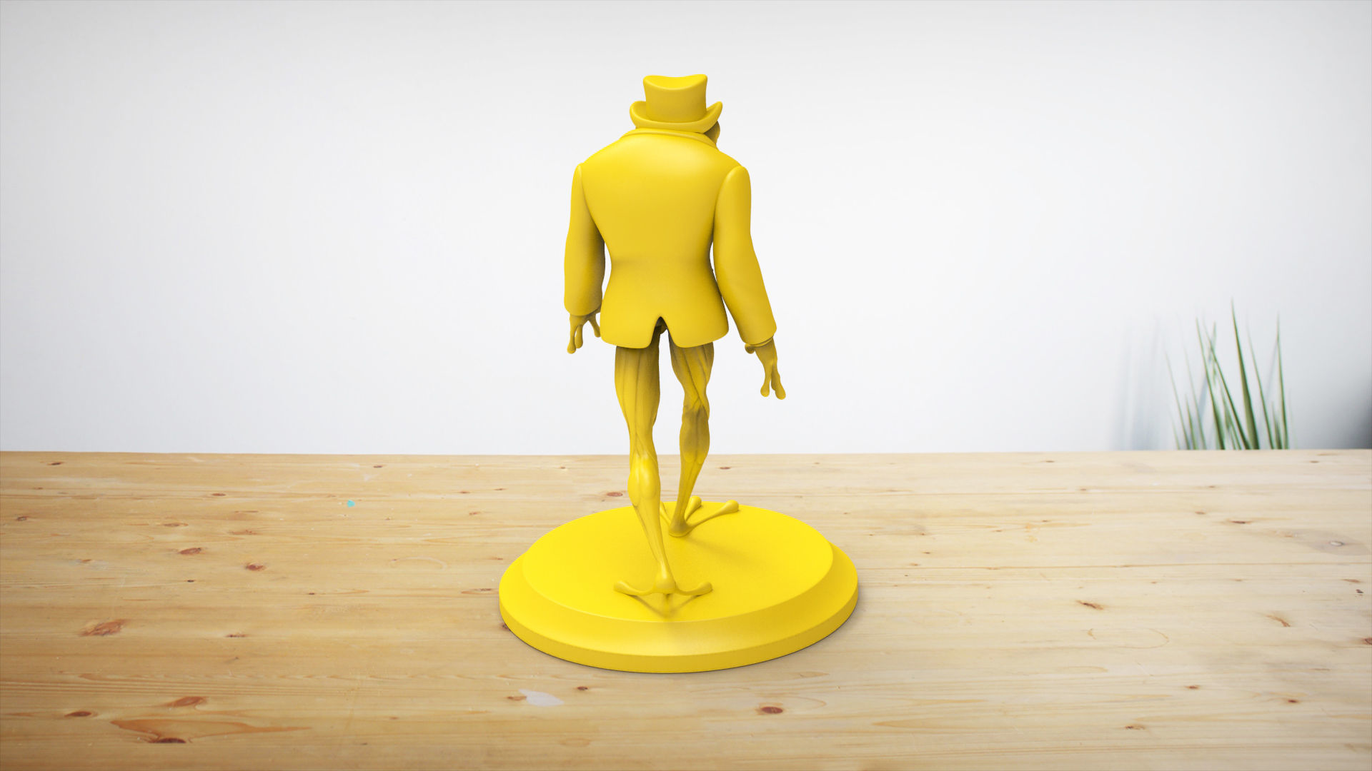 Dapper Frogman 3D model 3D printable | CGTrader