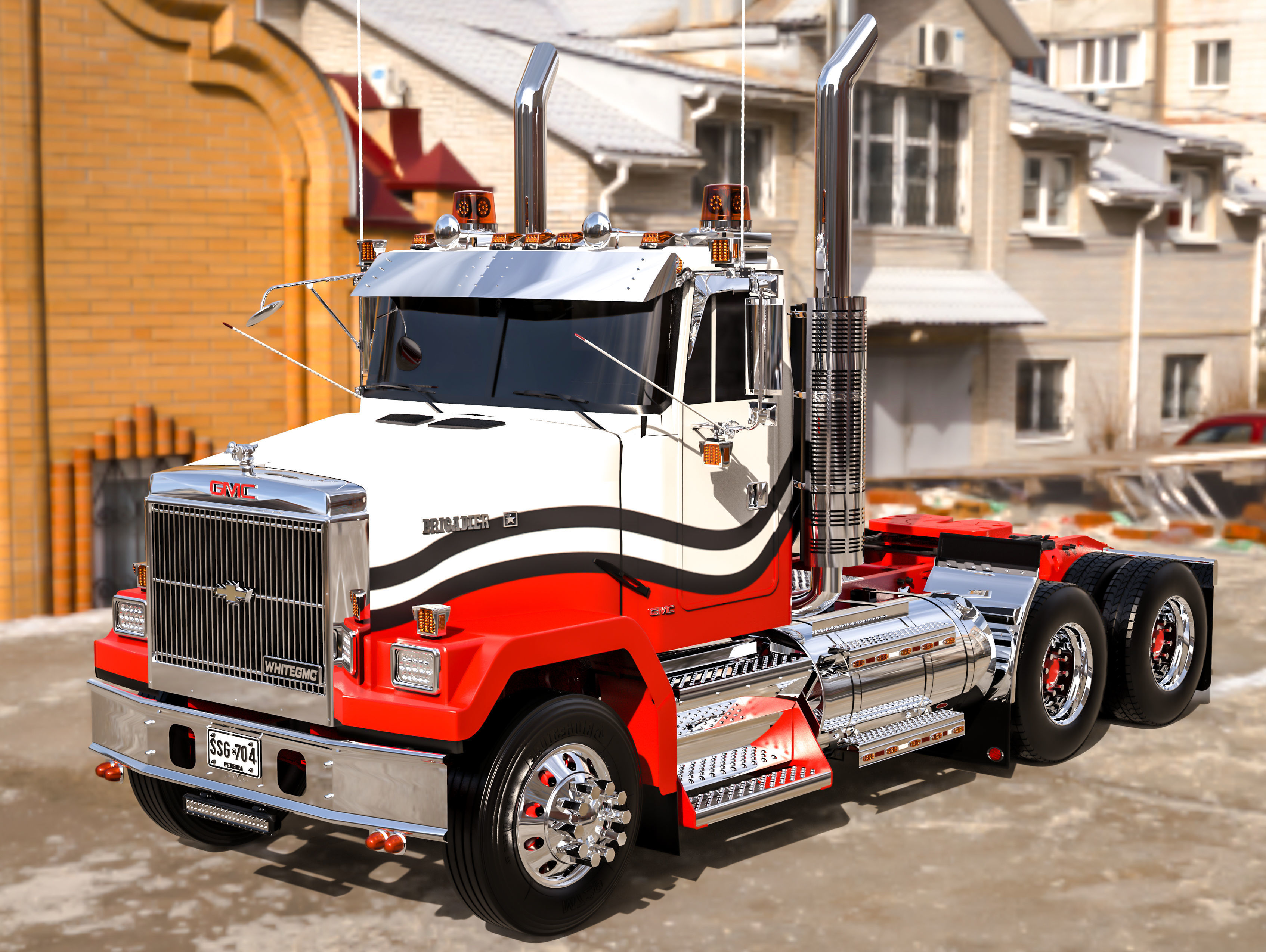 GMC Brigadier 3D model | CGTrader