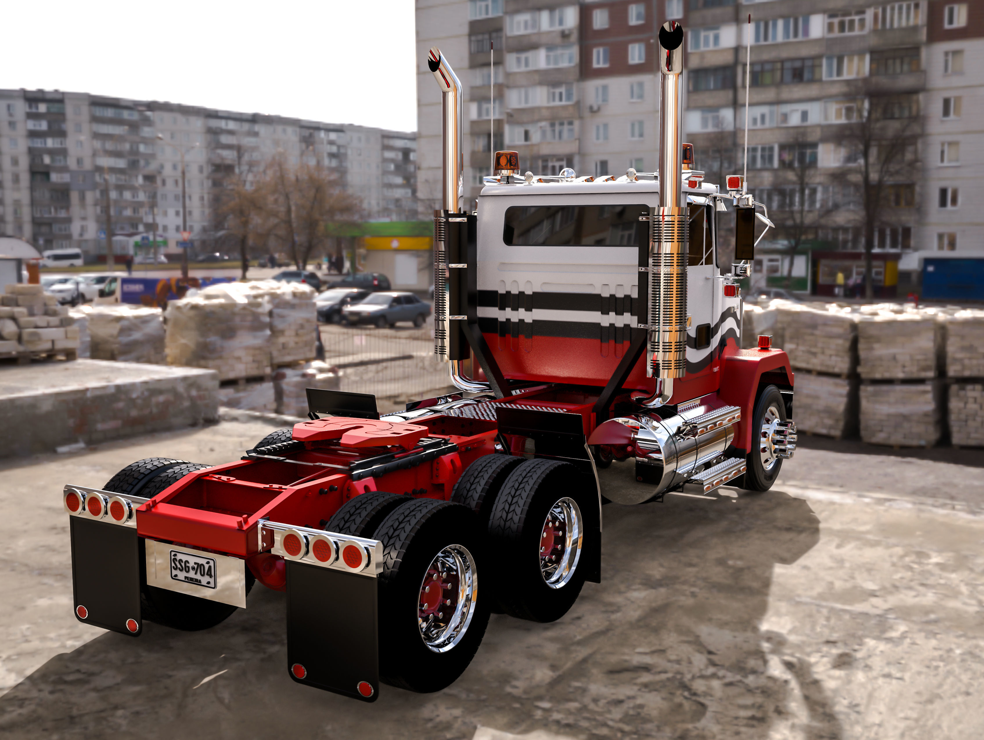 GMC Brigadier 3D model | CGTrader