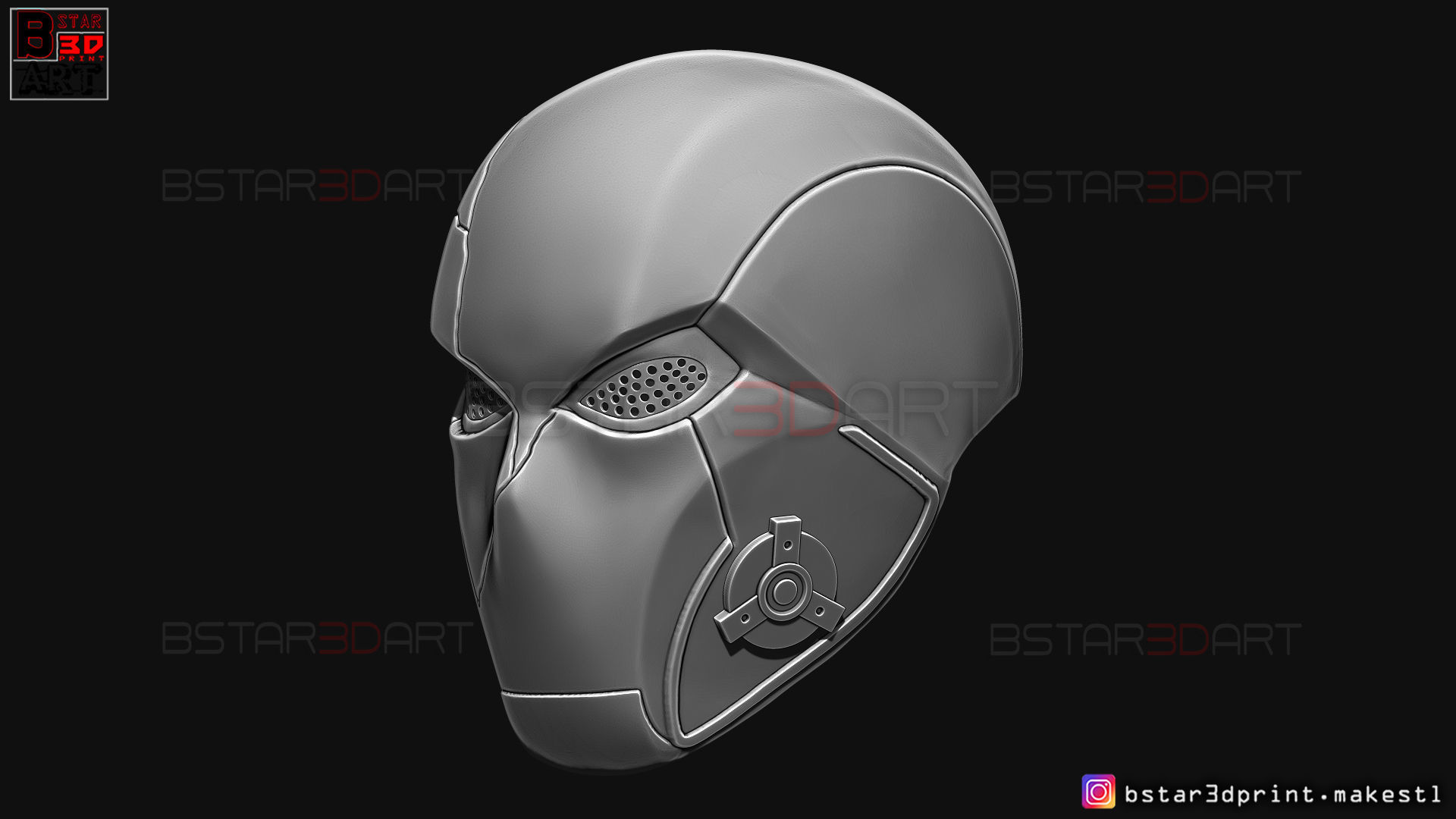 Red Hood Mask - TITANS season 3 - DC comics Cosplay 3D model 3D ...