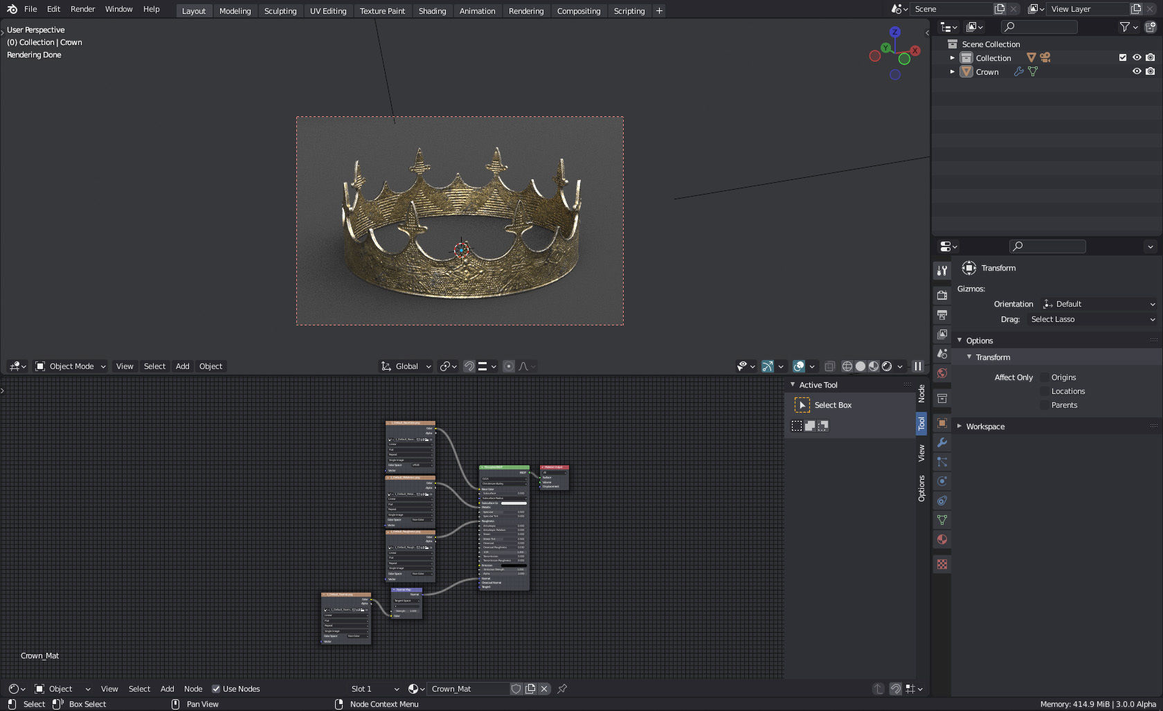Crown 3D model | CGTrader