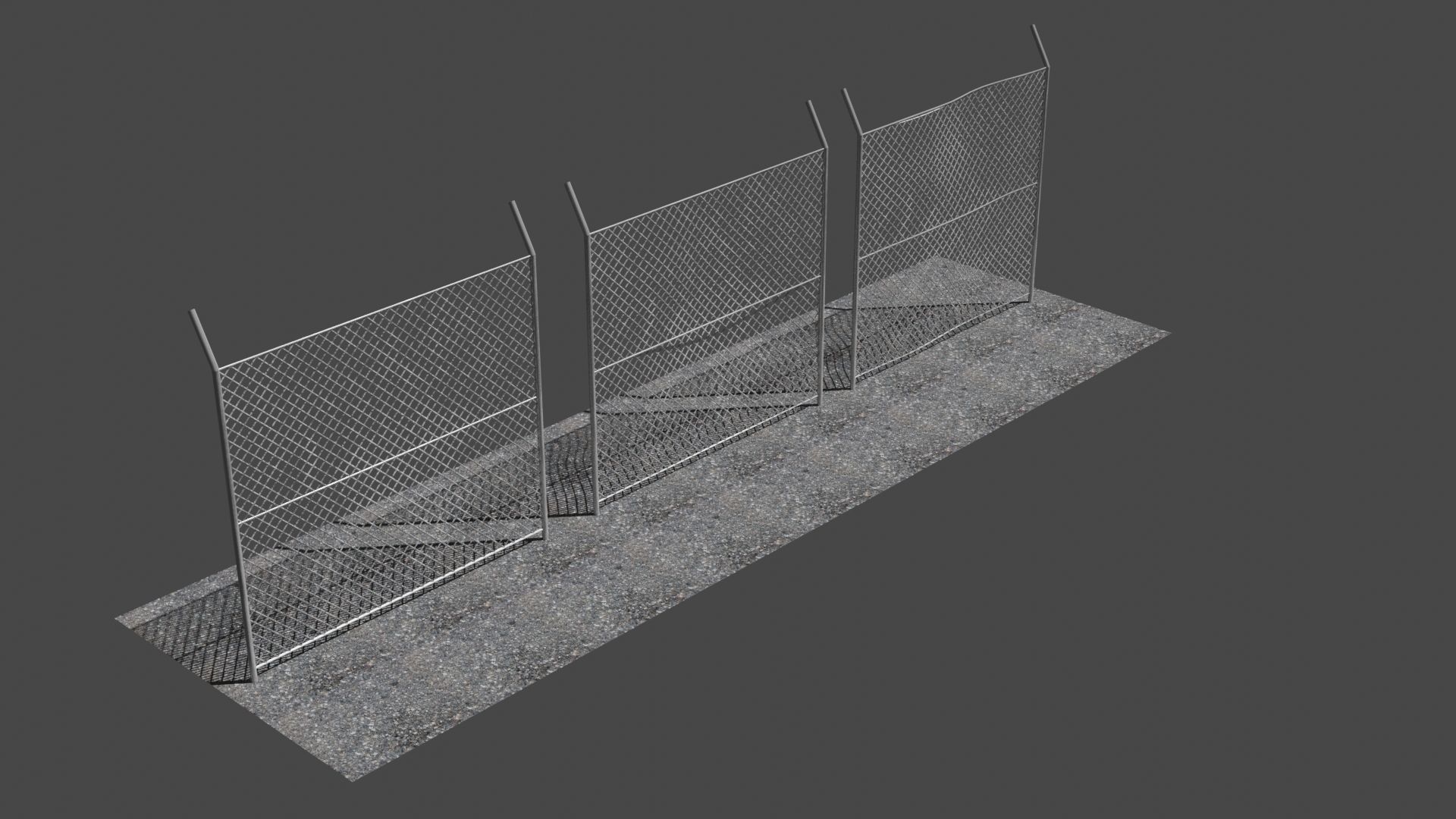 3D model Military Fence VR / AR / low-poly | CGTrader