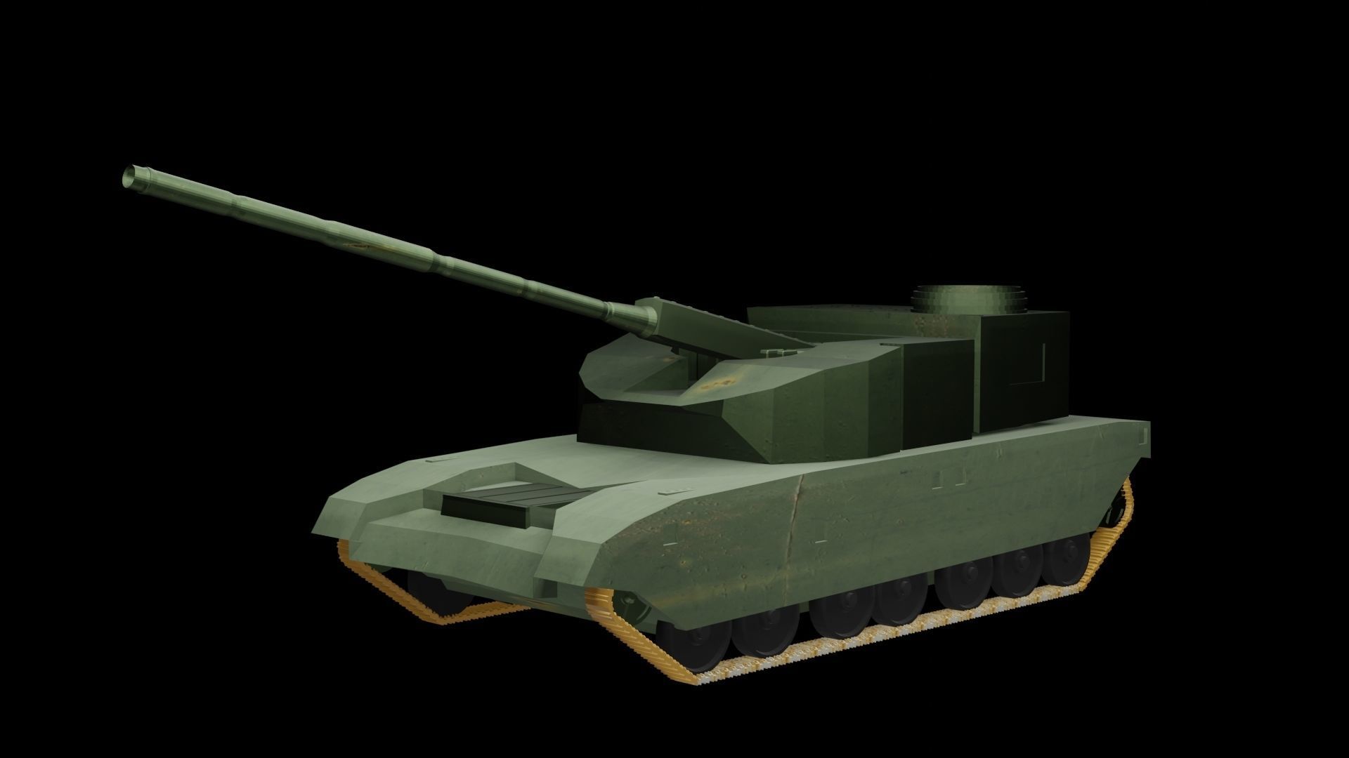 Tank in 3D free 3D model | CGTrader