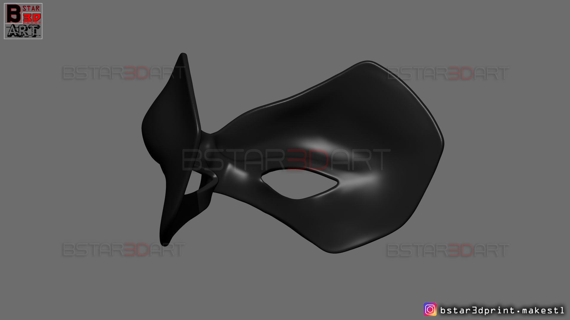 Robin Eyes Mask - TITANS season 3 - DC comics Cosplay 3D model 3D ...