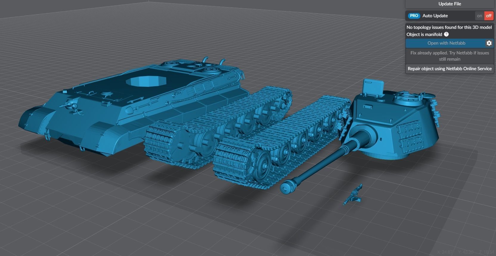 Tiger II Tank scale model 3D model 3D printable | CGTrader
