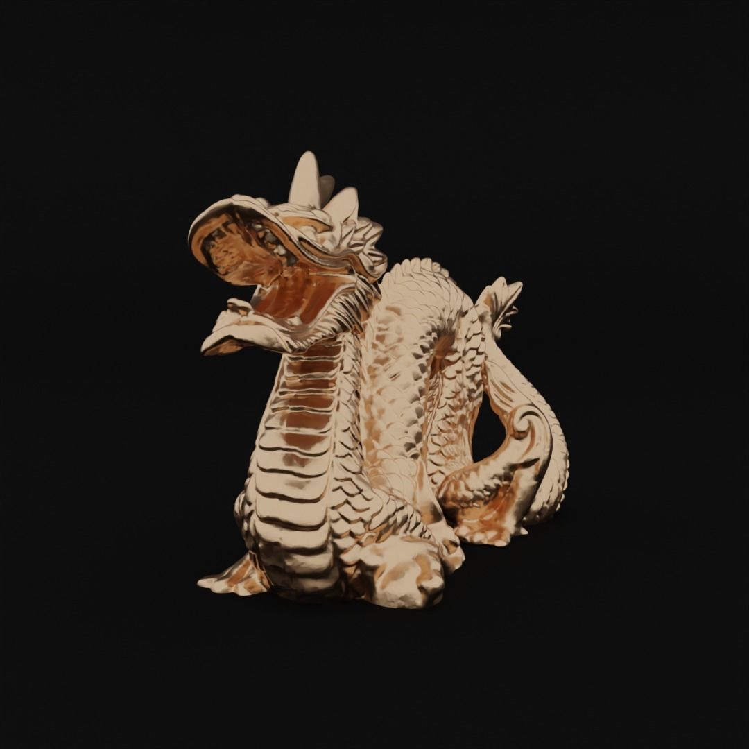Dragon FREE model blender free 3D model | CGTrader