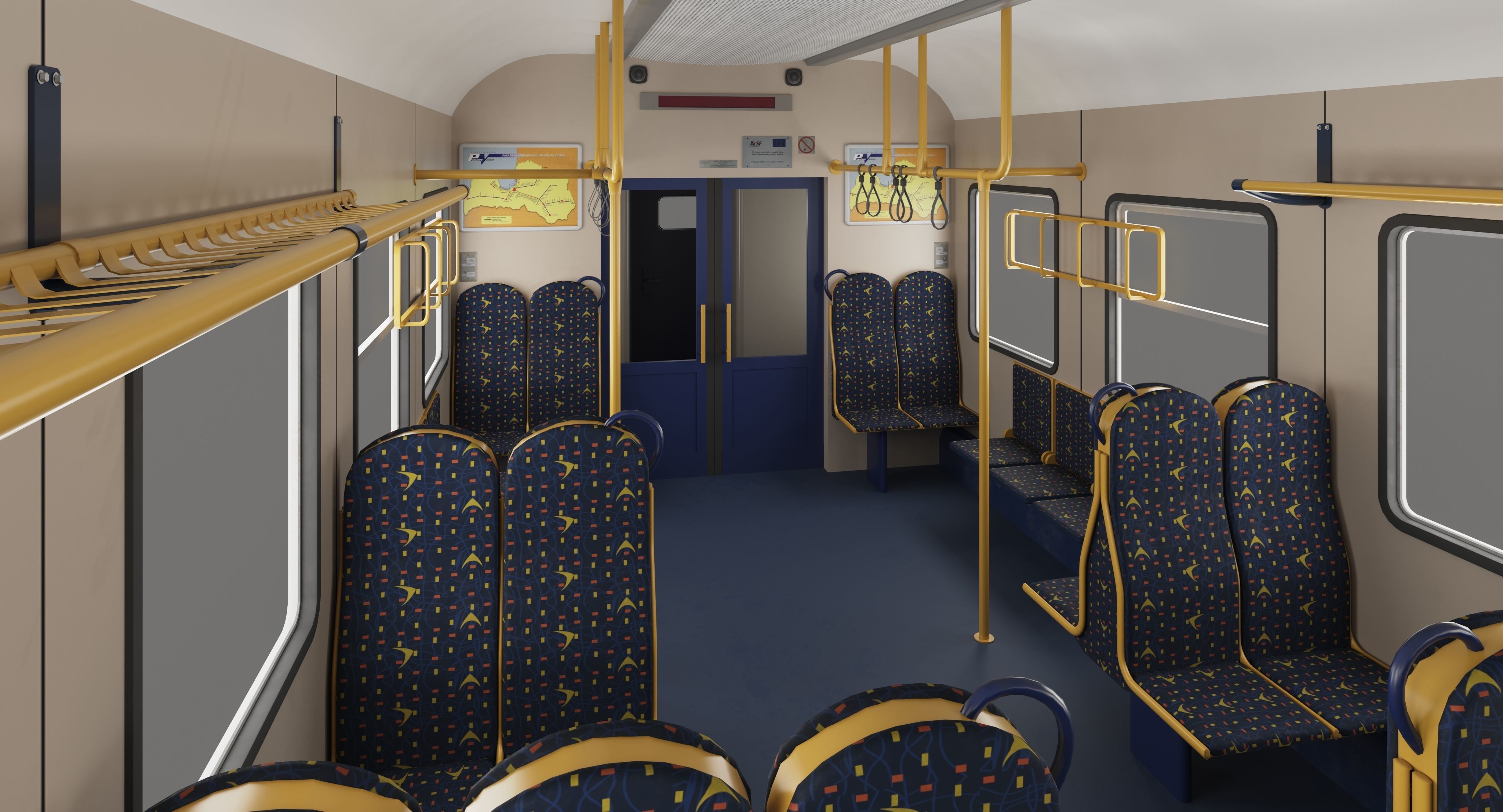 ER2T 7117 EMU Head Wagon 3D model | CGTrader