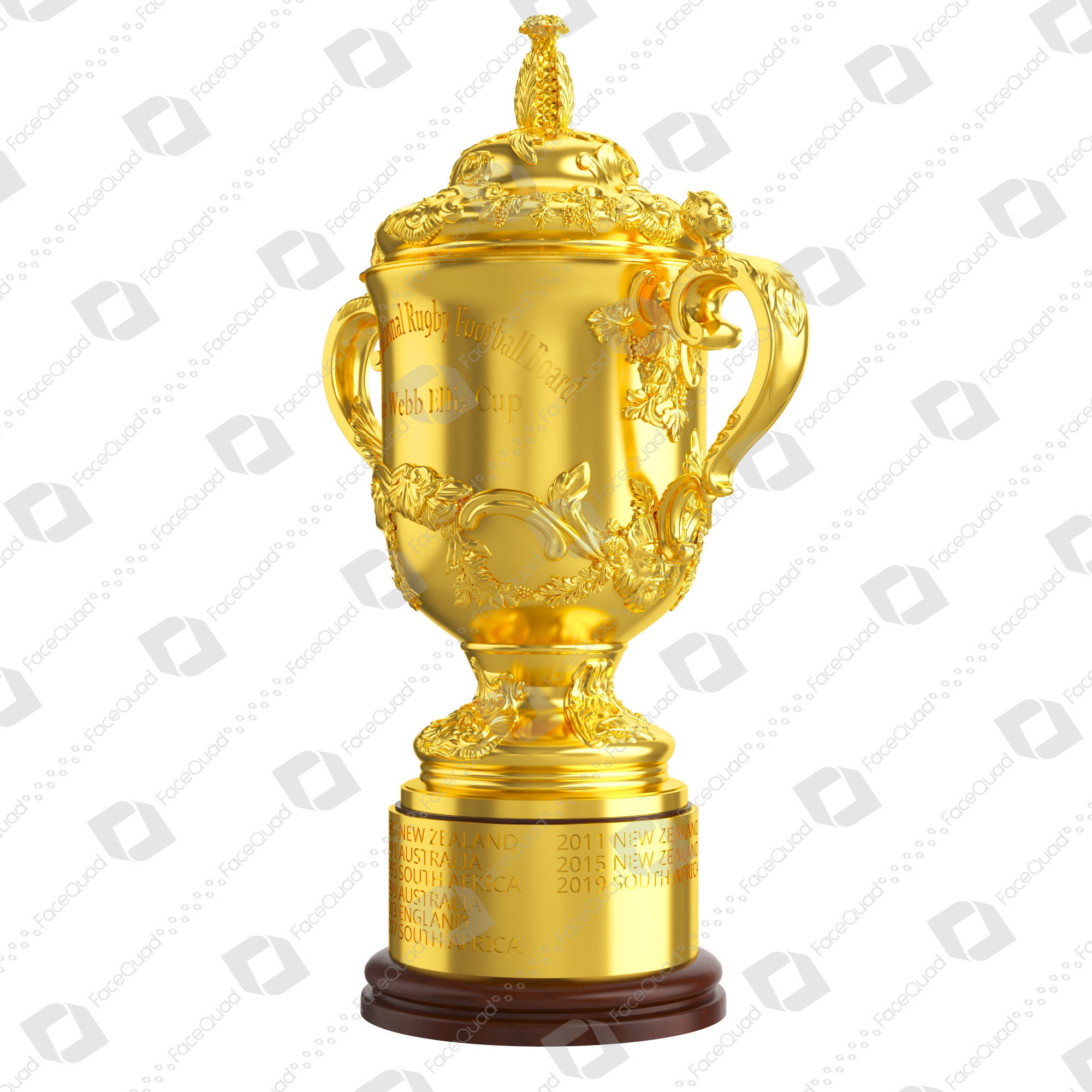 The Webb Ellis Cup Trophy 3D model | CGTrader