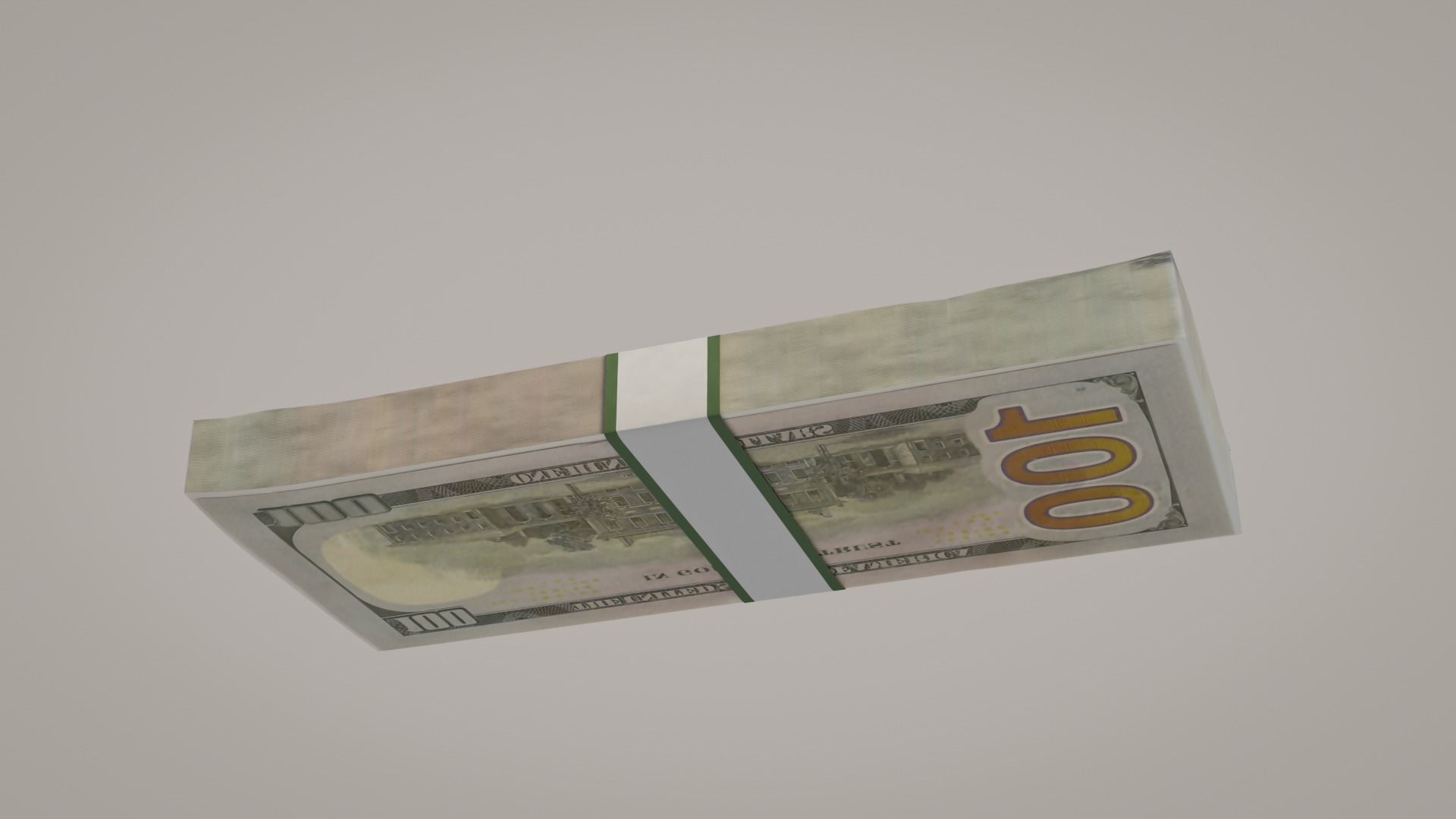Dollar Stack Money 3D model | CGTrader