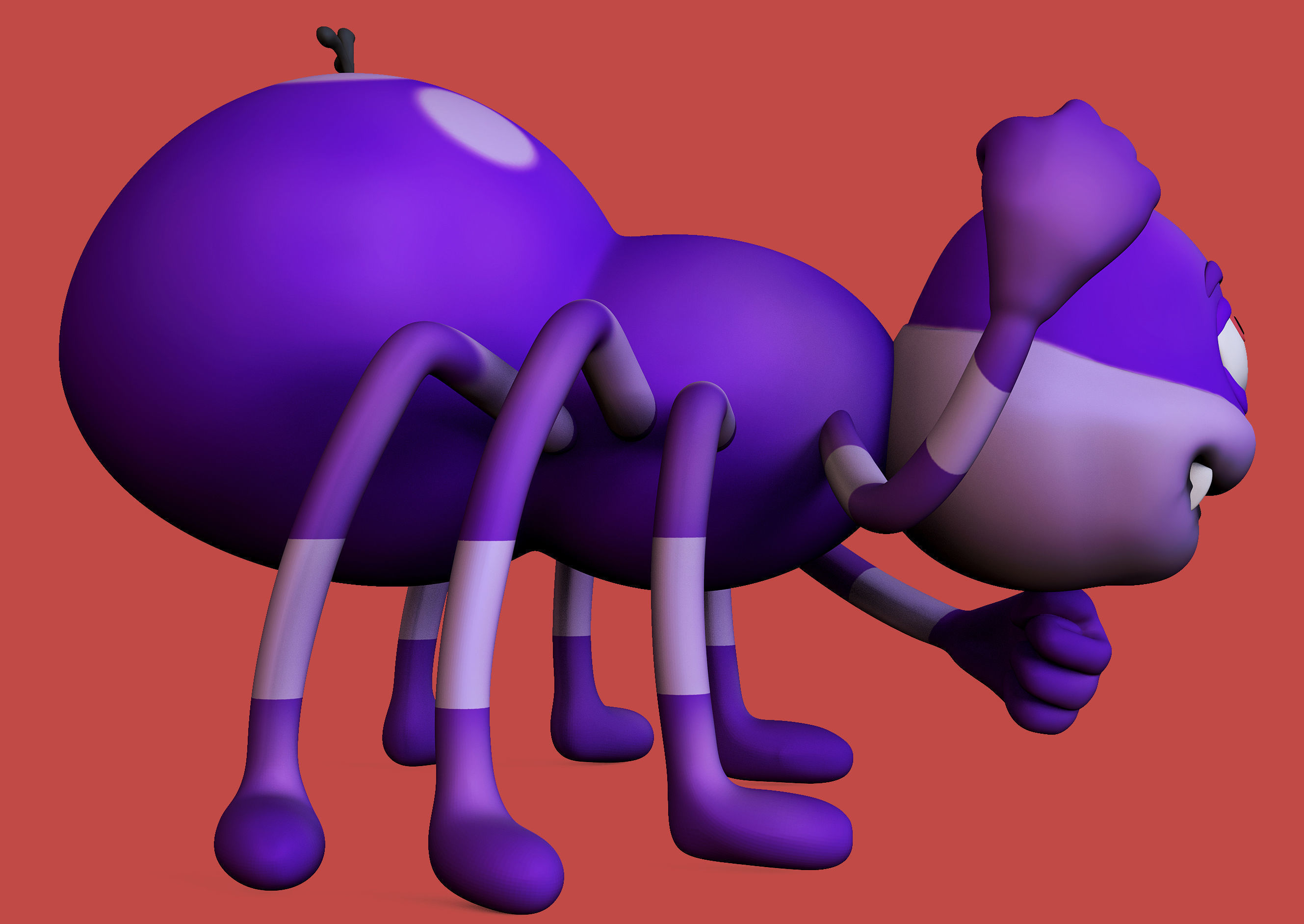 Spiders-Spookley the Square Pumpkin Halloween Specials 3D model 3D ...