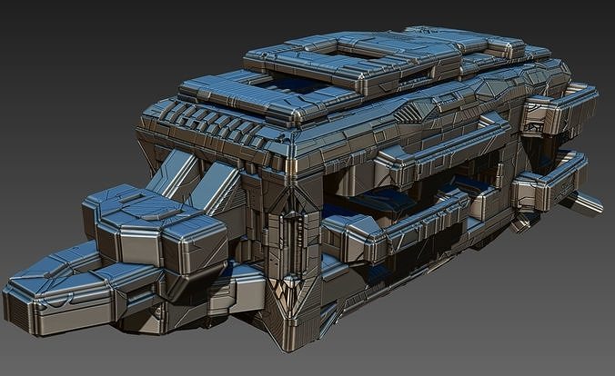 space equipment node 00015 3D model | CGTrader