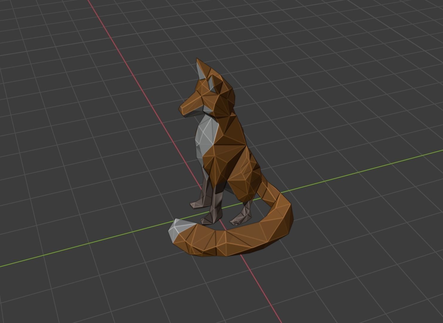 3D model LOW POLY ASSET FOX MODELS - LOWPOLYGONAL VR / AR / low-poly ...