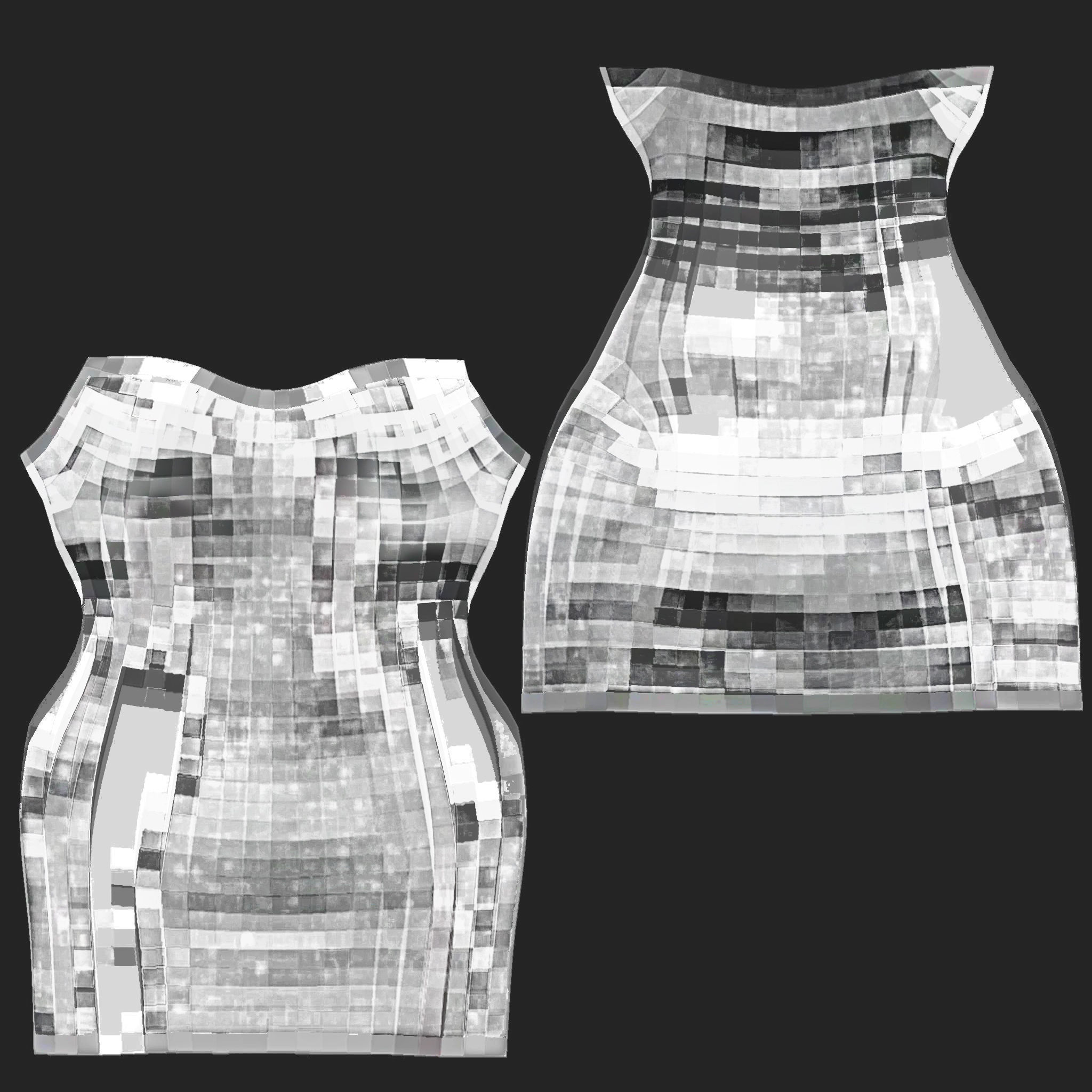 3D model Sequin Short Dress VR / AR / low-poly | CGTrader
