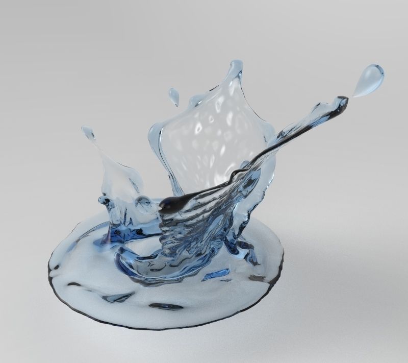 Water Splash 3D model | CGTrader