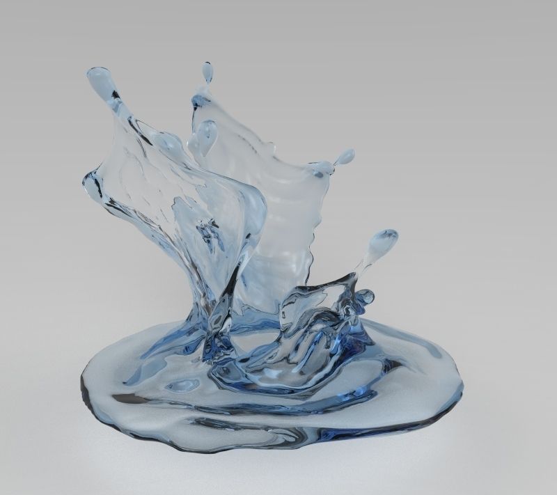 Water Splash 3D model | CGTrader