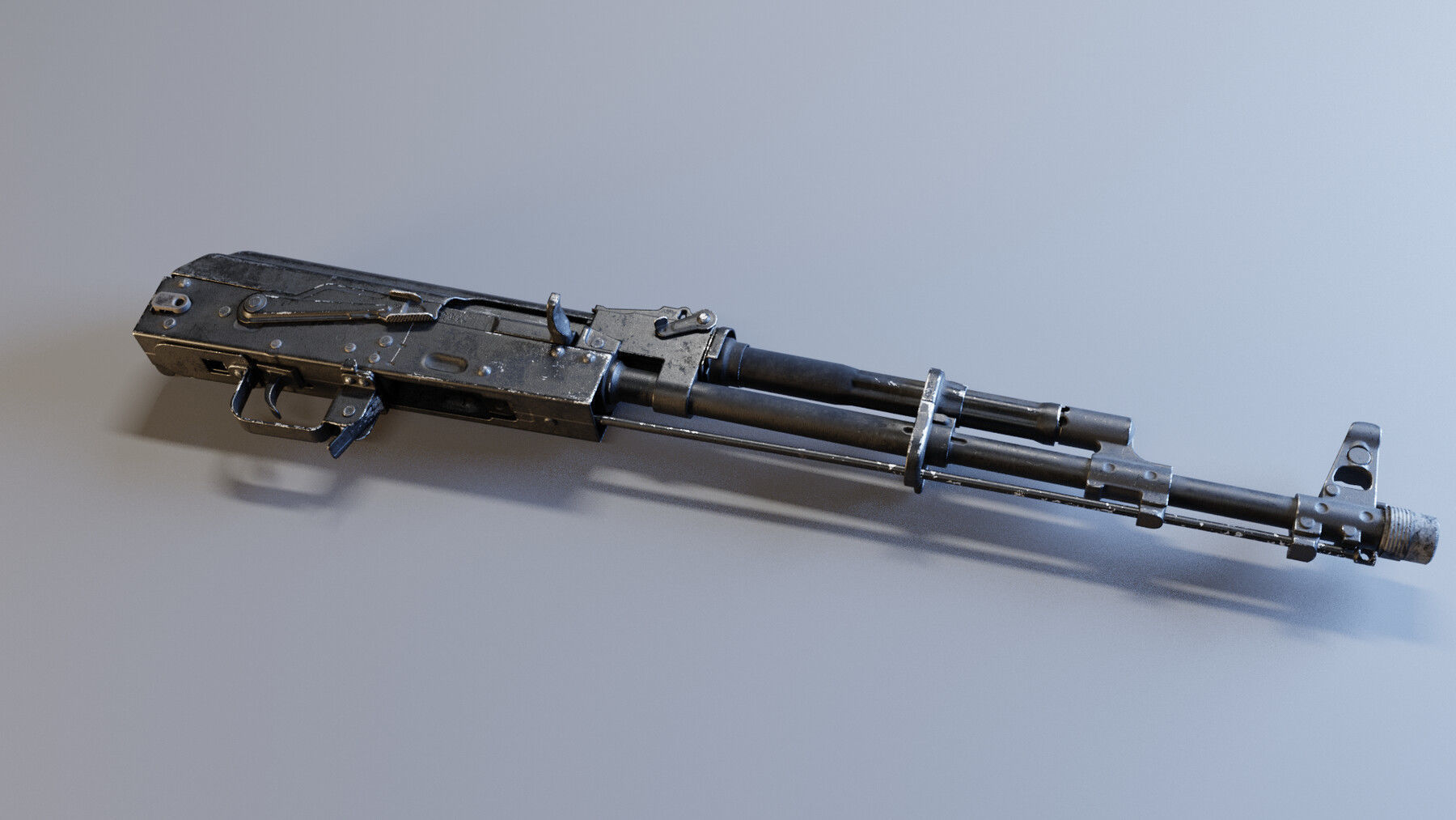 3D model ak-74m base VR / AR / low-poly | CGTrader