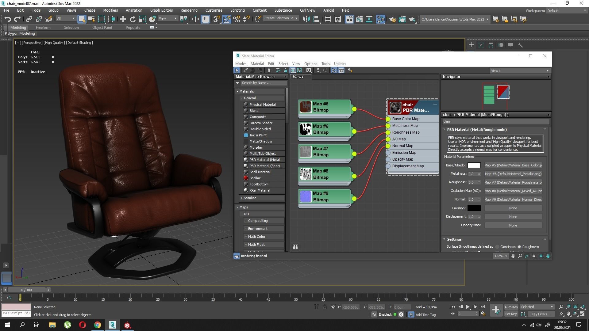 CHAIR FURNITURE DESIGN free VR / AR / low-poly 3D model | CGTrader