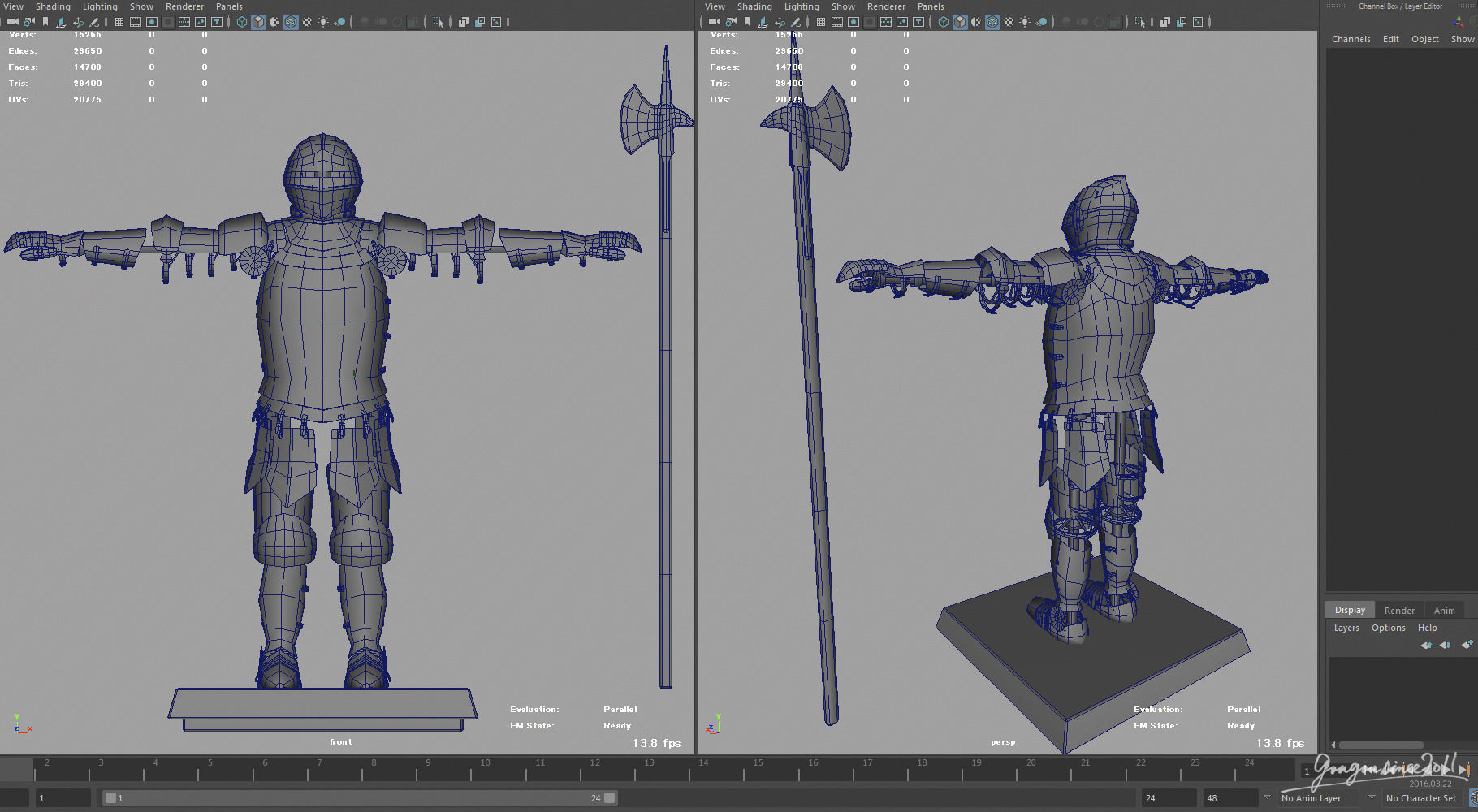 Medieval Plate Armor 3D model | CGTrader