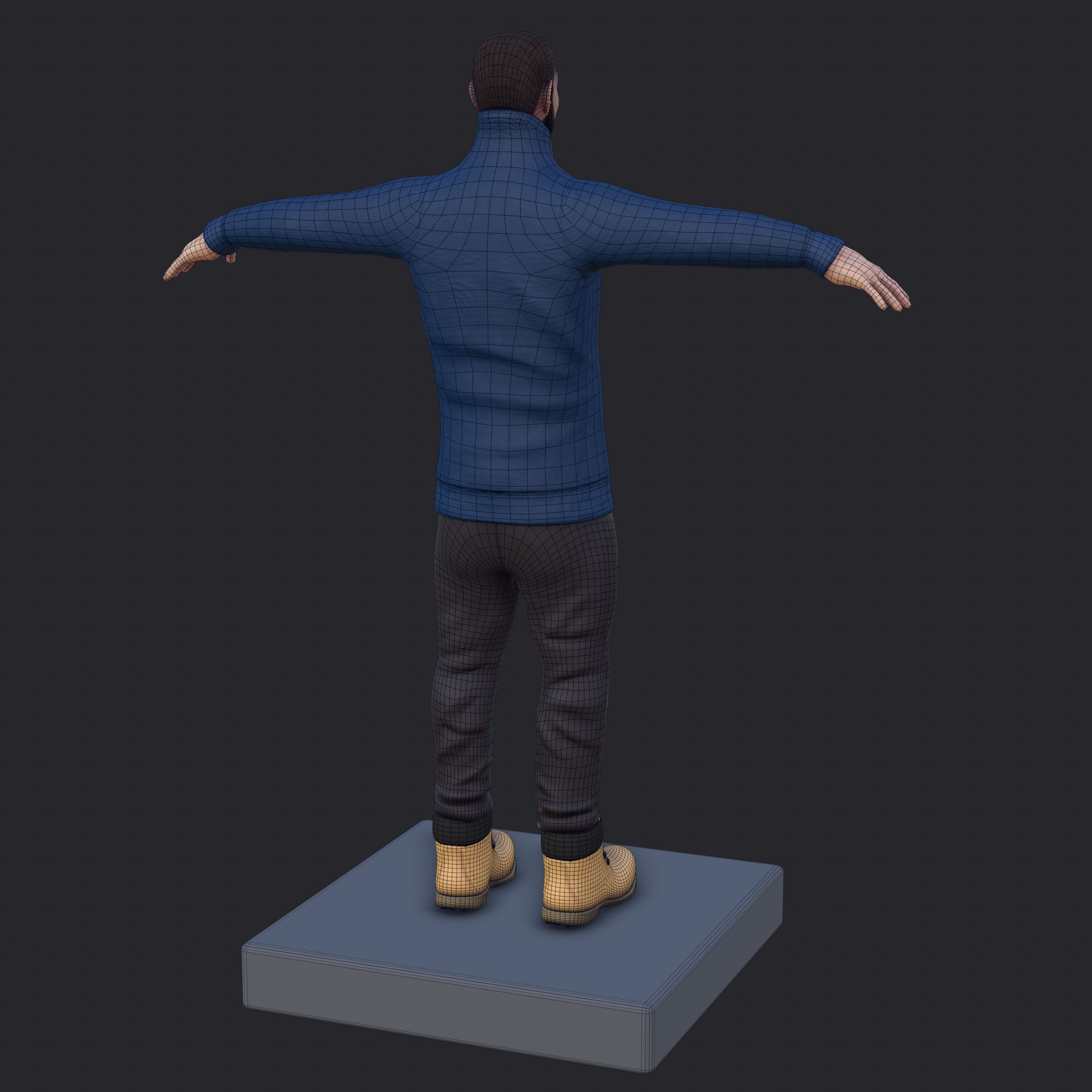 3D model Drake singer low poly Now Available with Rigging VR / AR / low ...