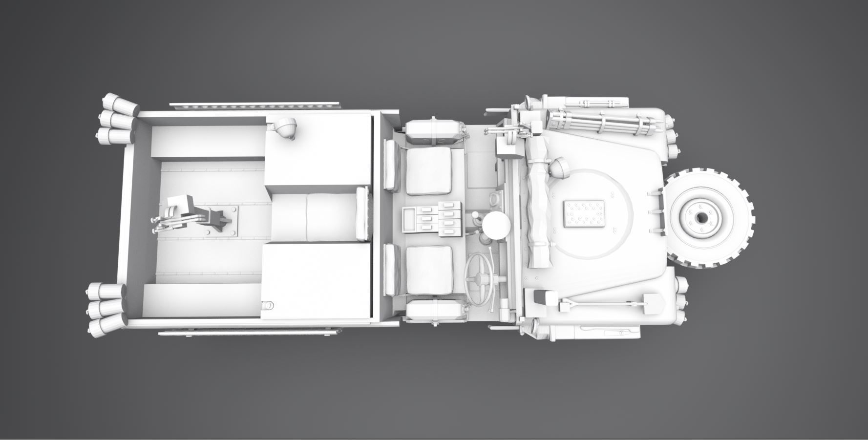 SAS Land Rover Series 2A 3D model 3D printable | CGTrader