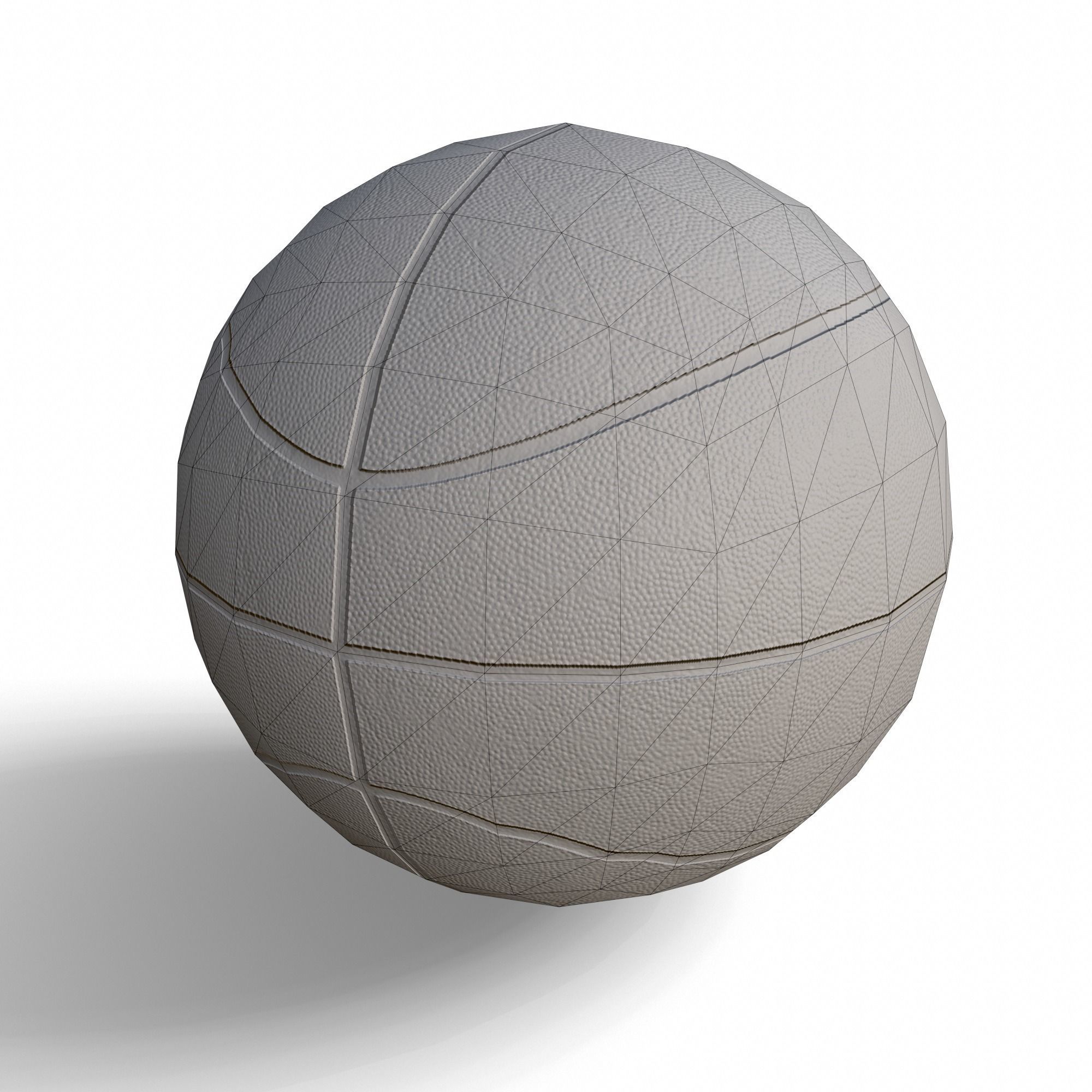 Basketball Low Poly PBR Model 3D model | CGTrader