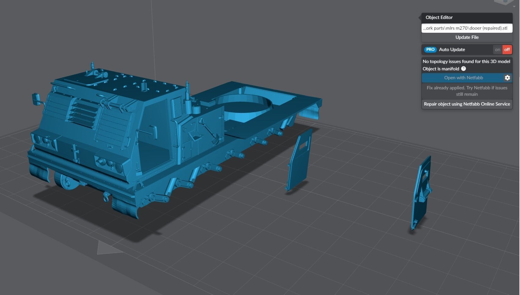 MLRS M270 Scale model 3D model 3D printable | CGTrader
