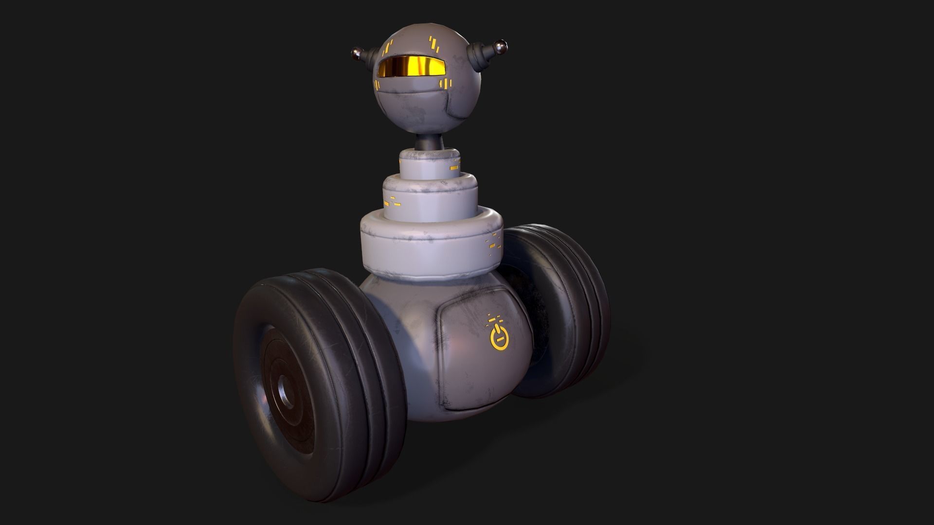 3D model Worker Robot VR / AR / low-poly rigged animated | CGTrader