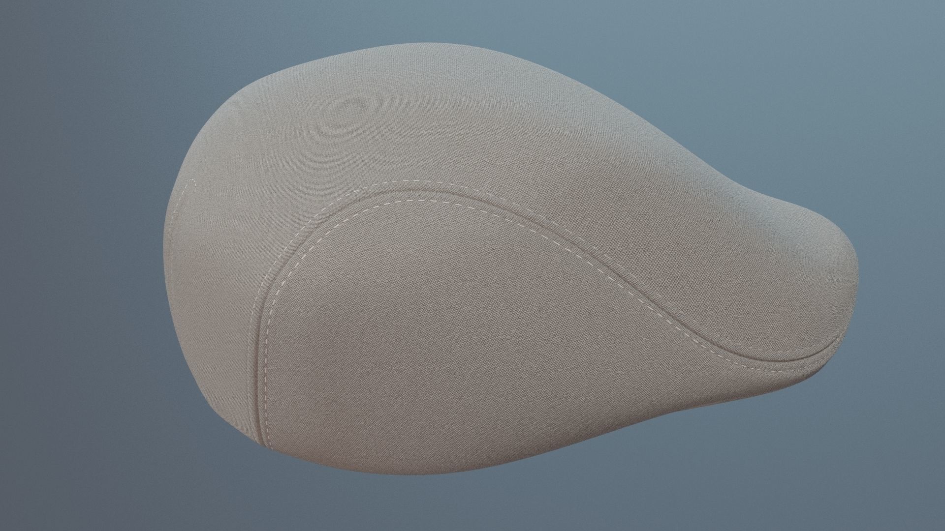 Cabbie Cap Hat 3D model | CGTrader
