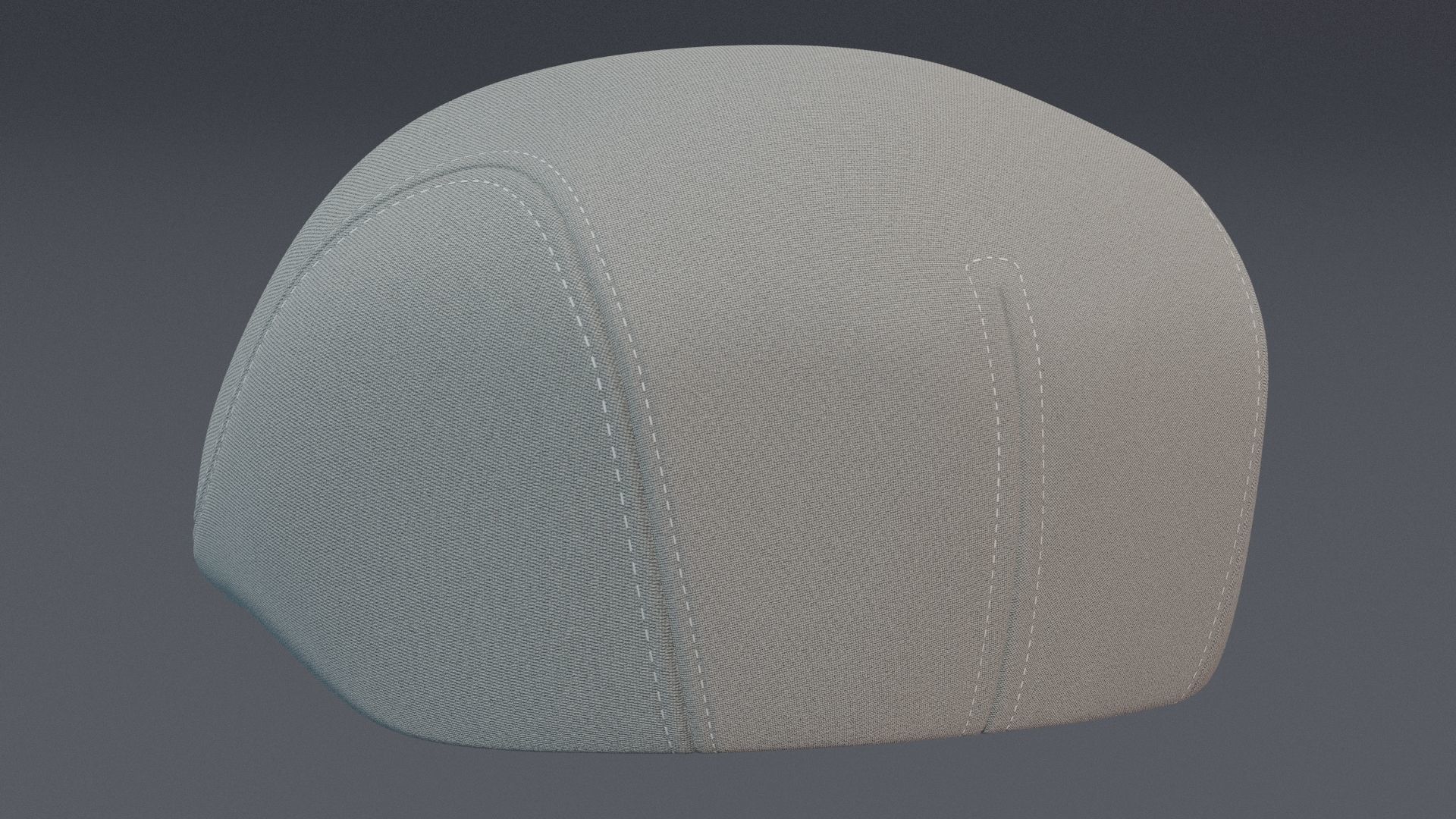 Cabbie Cap Hat 3D model | CGTrader