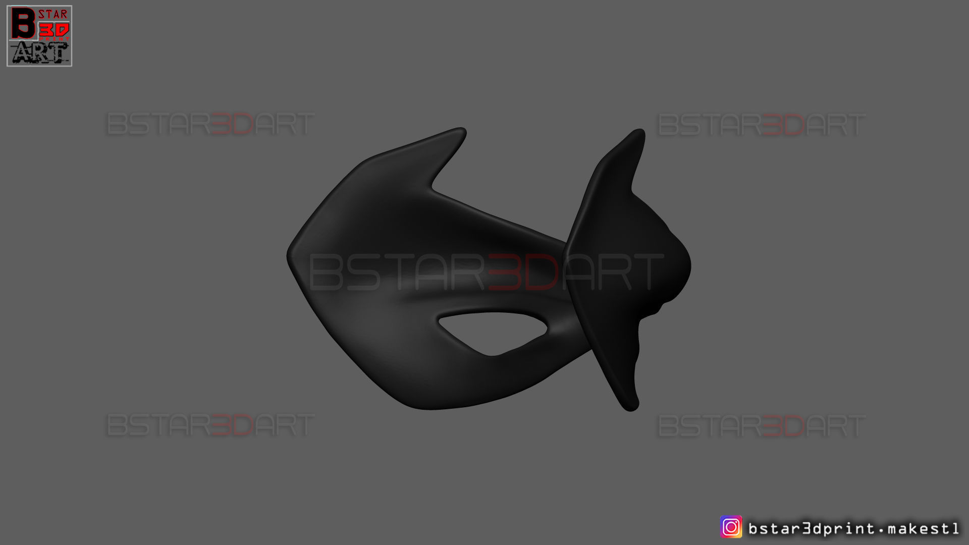 Robin Eyes Mask - DC comics Scale - Halloween Cosplay 3D model 3D ...