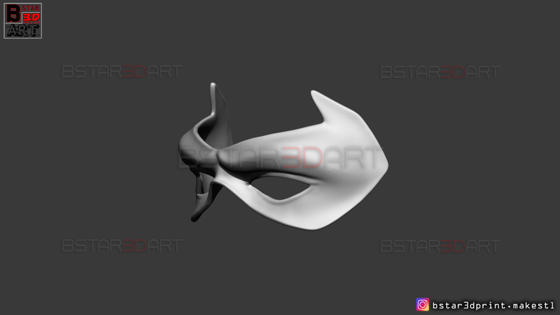 Robin Eyes Mask - DC comics Scale - Halloween Cosplay 3D model 3D ...