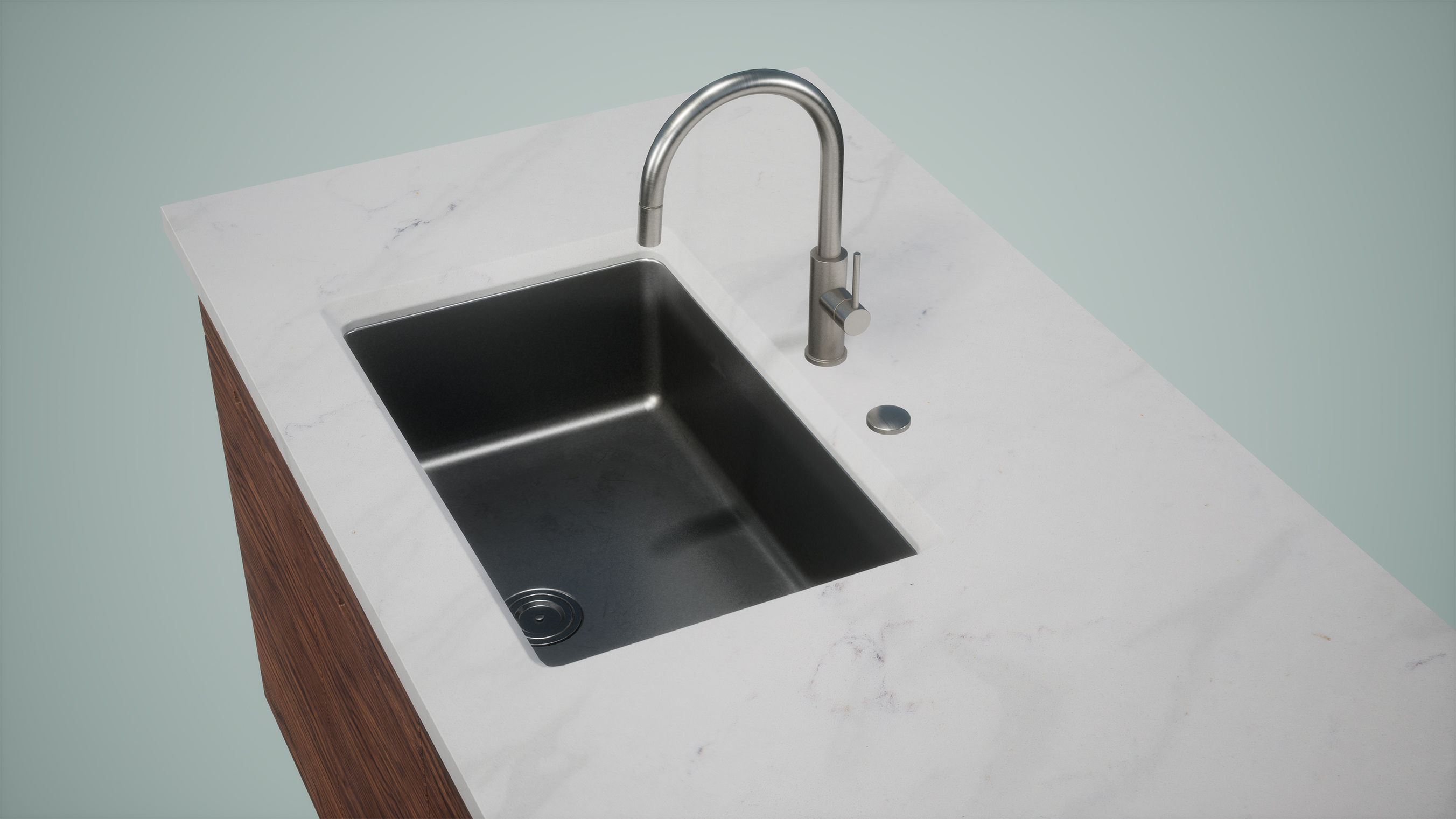 3D model Bar Counter Low Poly Game Ready VR / AR / low-poly | CGTrader