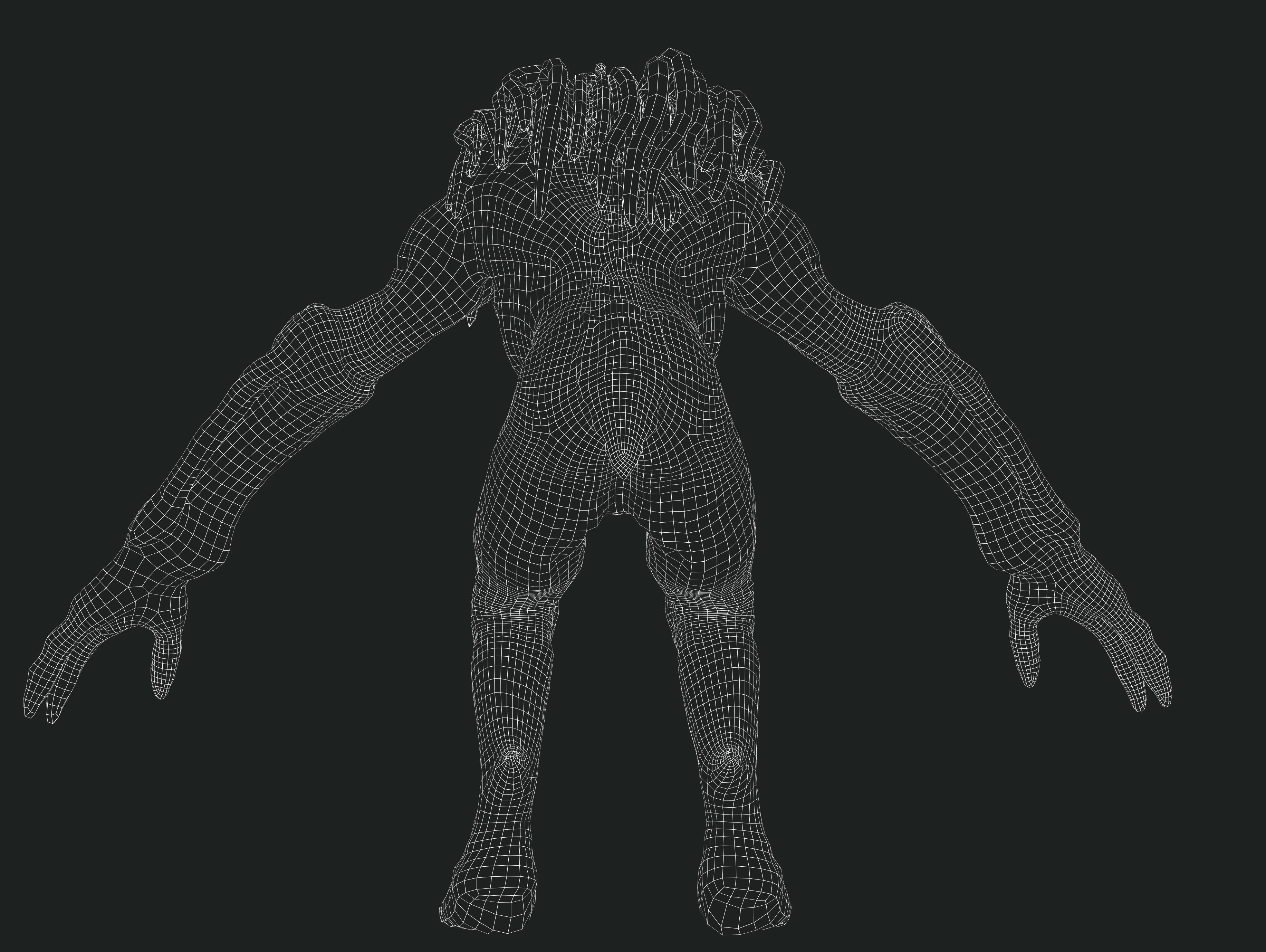 3D model Sammael from Hellboy VR / AR / low-poly rigged | CGTrader