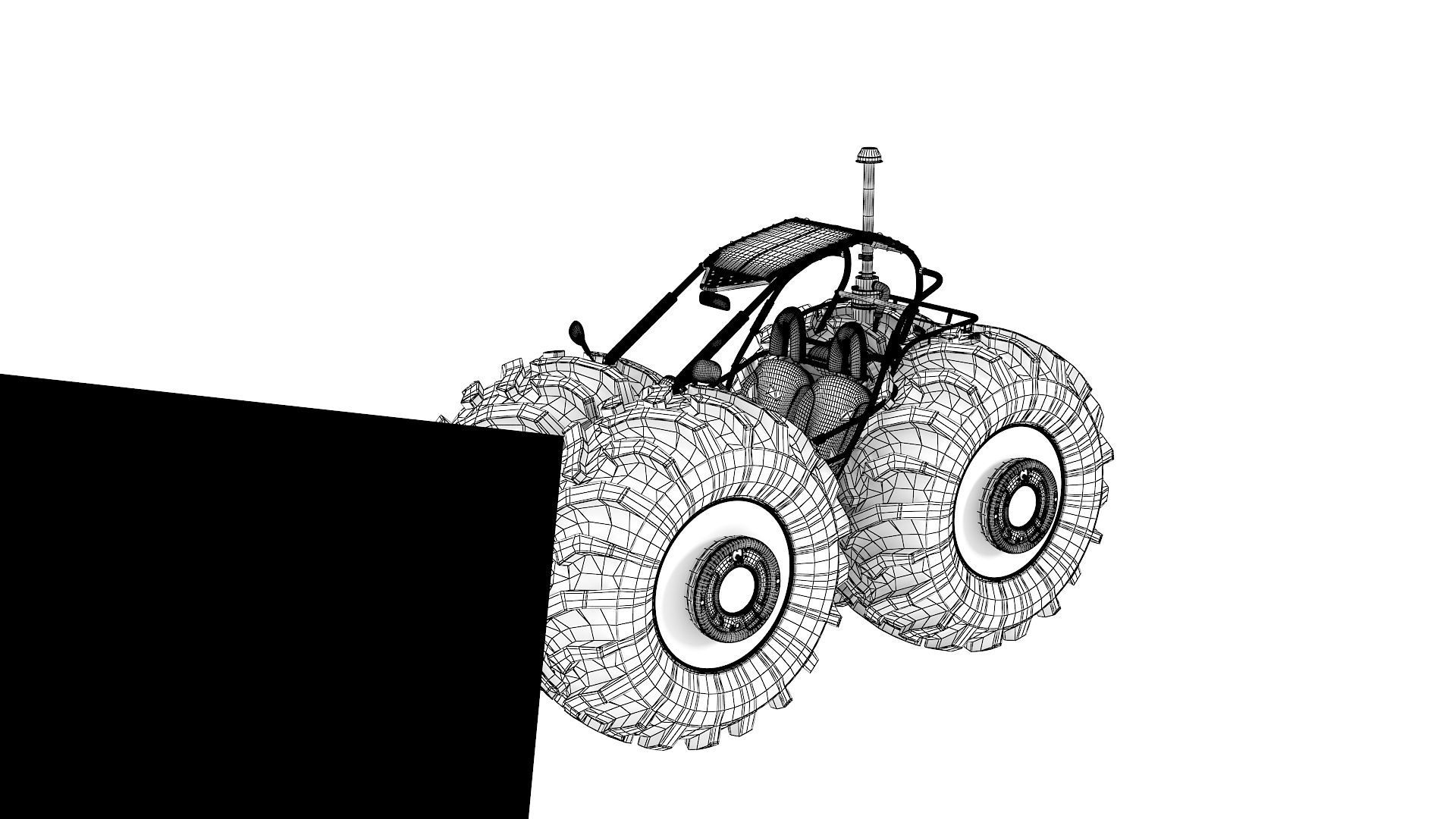 buggy monster truck concept 3D model | CGTrader