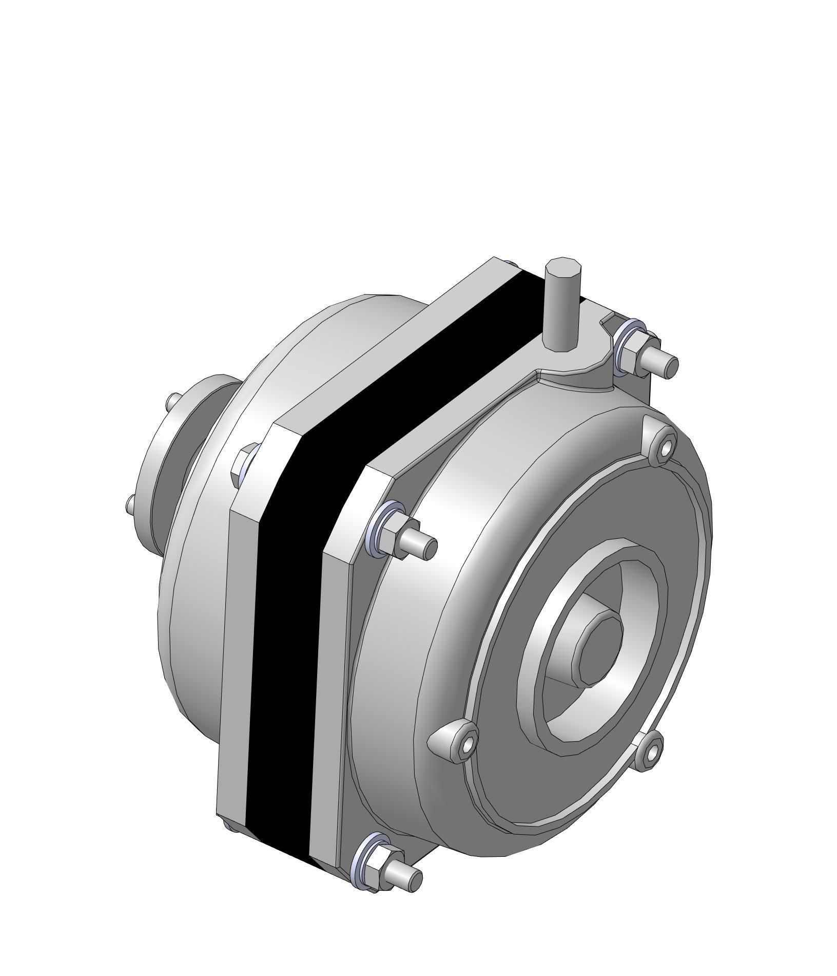 5W fan motor 3D model 3D printable | CGTrader