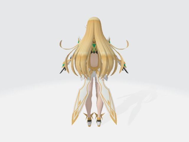 3D model Xenoblade Chronicles - Mythra VR / AR / low-poly | CGTrader