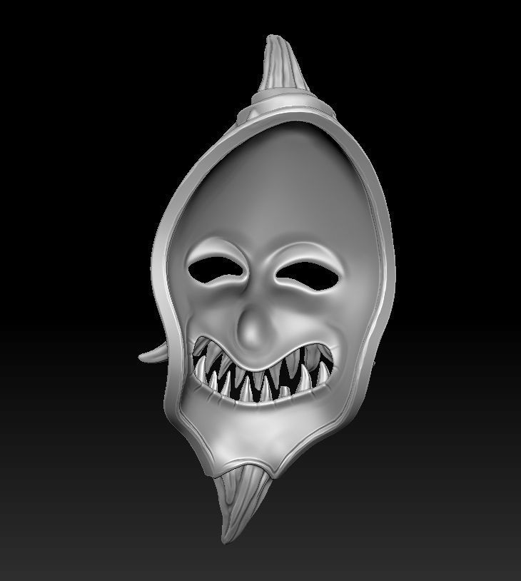Evil mask 3d print free 3D model 3D printable | CGTrader