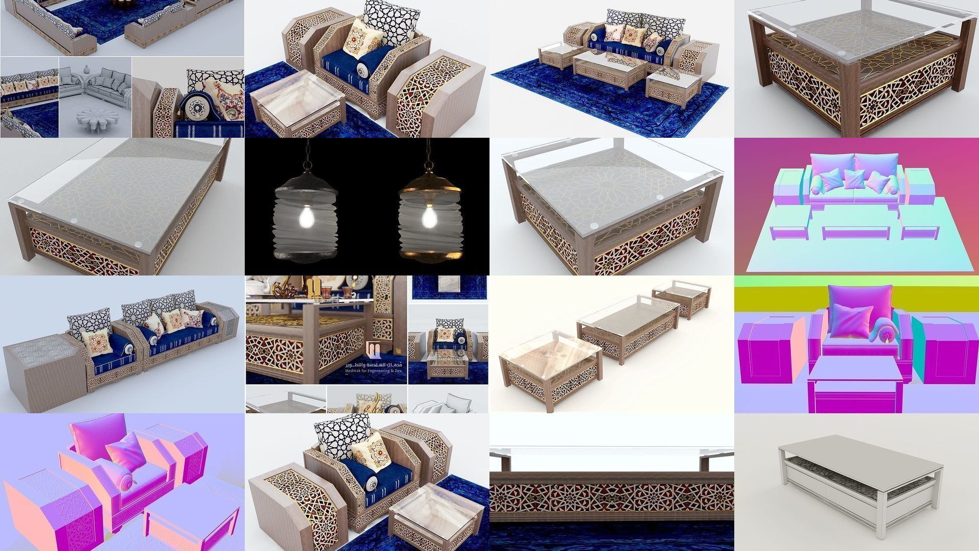 3D Model Collection All my Projects VR / AR / low-poly | CGTrader