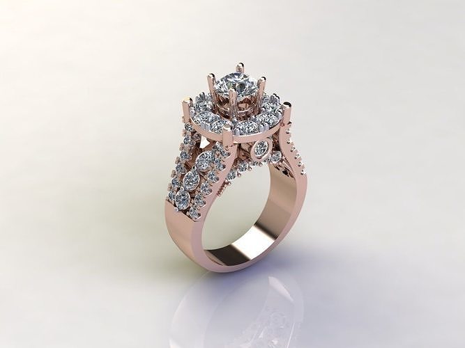 R193 new design cad file ring 3D model | CGTrader