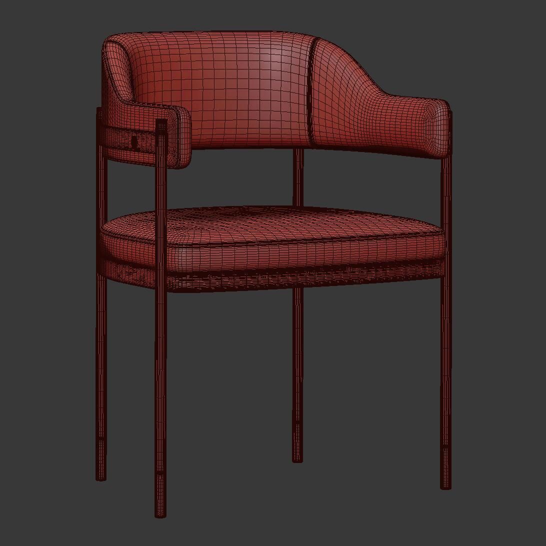 Dale Dining Chair 3D model | CGTrader