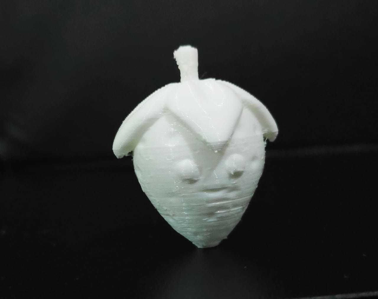 Cute Strawberry 3D model 3D printable | CGTrader