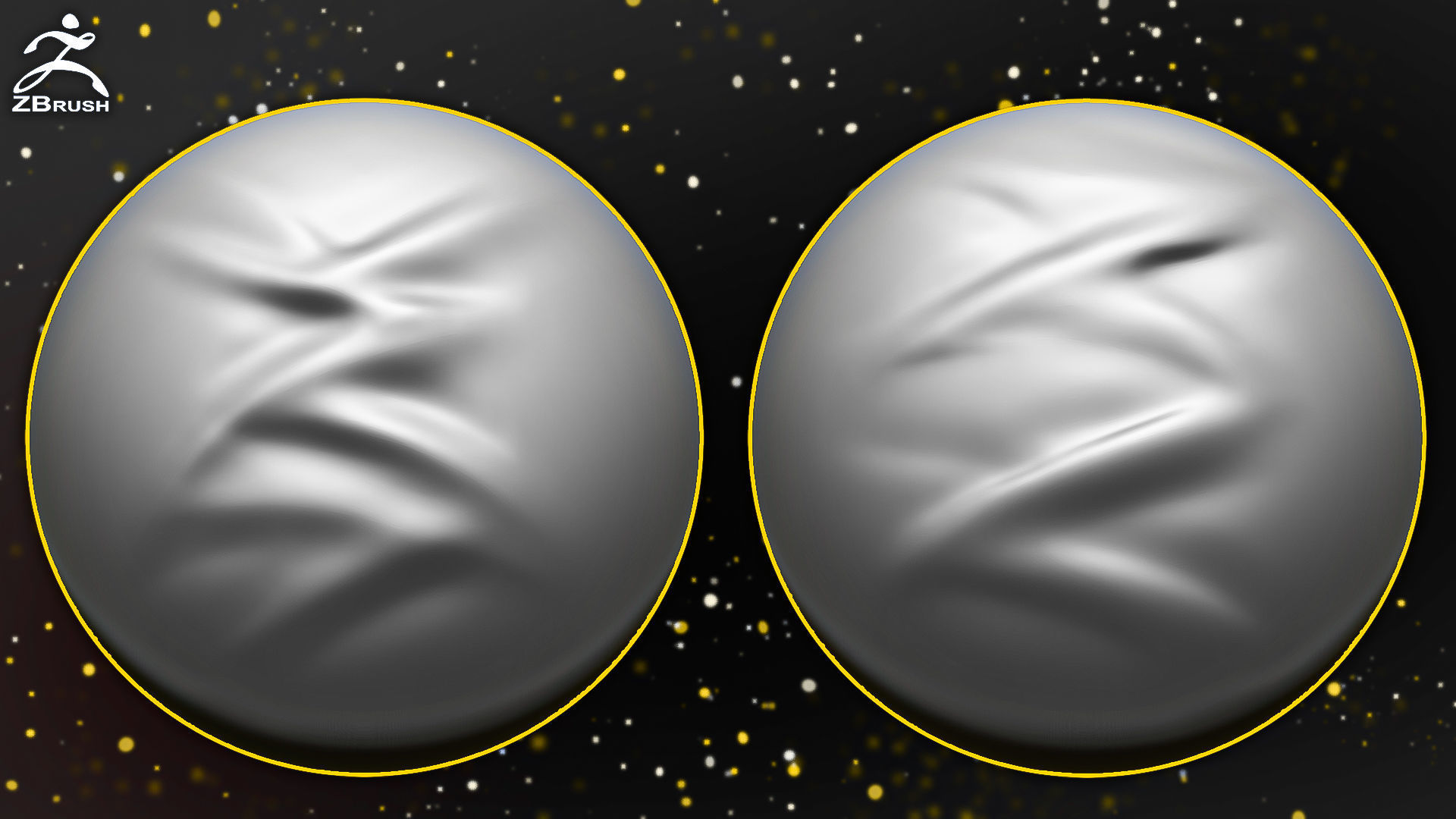 Folds Alphas for ZBrush 3D model | CGTrader