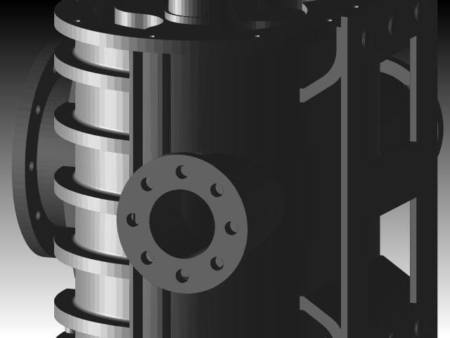 Root blower free 3D model | CGTrader