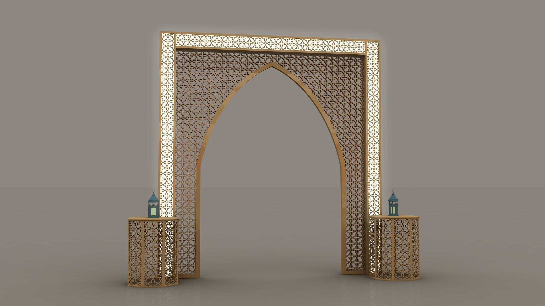Entrance Arch 3D model | CGTrader