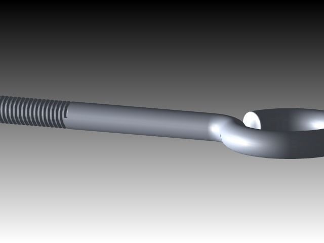 Eye foundation bolt free 3D model | CGTrader