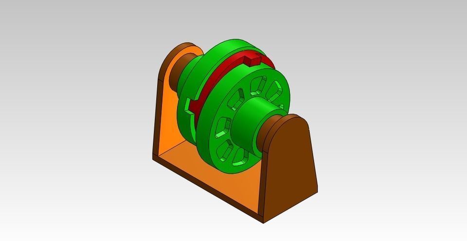 Oldham Coupling free 3D model | CGTrader