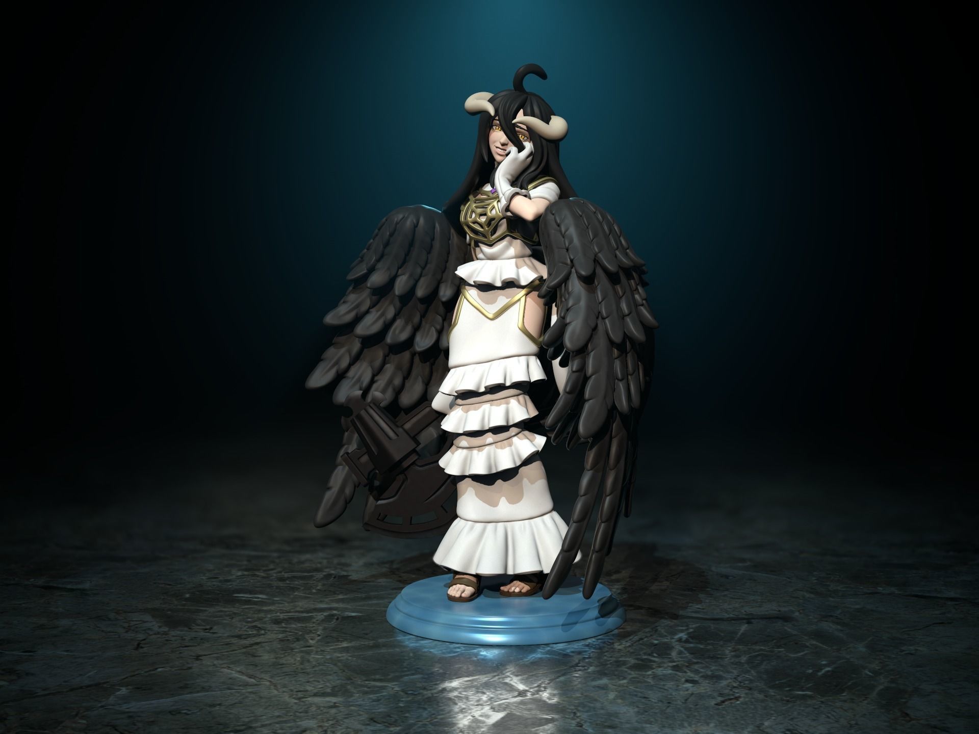 Albedo 3D model 3D printable | CGTrader