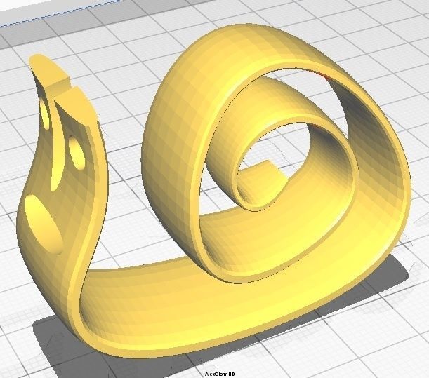 Snail stand 3D model 3D printable | CGTrader