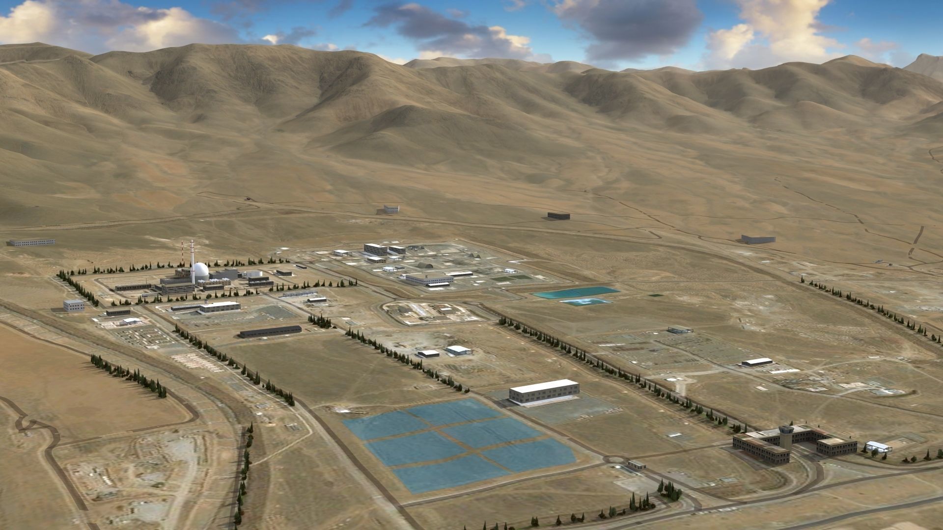 3D model Arak Nuclear Reactor Iran VR / AR / low-poly | CGTrader