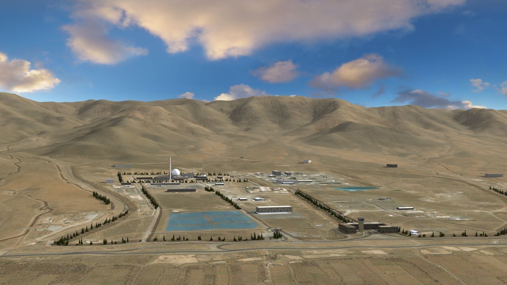 3D model Arak Nuclear Reactor Iran VR / AR / low-poly | CGTrader